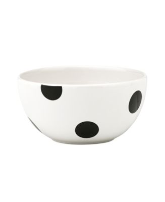 Kate Spade New York Deco Dot Fruit Bowl - Macy's