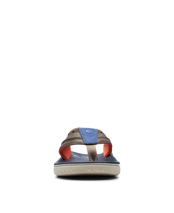 Clarks Men's Wesley Post Comfort Sandals - Macy's