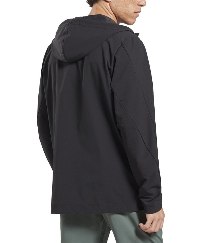 Reebok Men's Performance Woven Zip-Up Track Jacket - Macy's