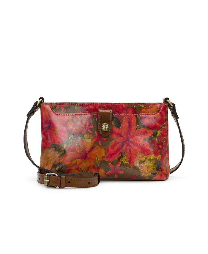 Patricia Nash Aimee Small Leather Crossbody Satchel - Macy's