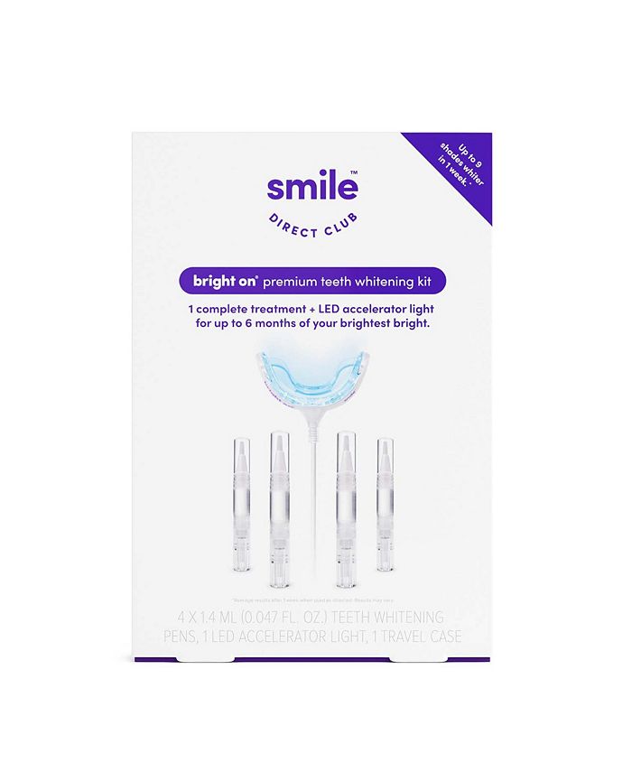 Smile Direct Club Starter Smile Pack Teeth Whitening Kit with LED Light ...
