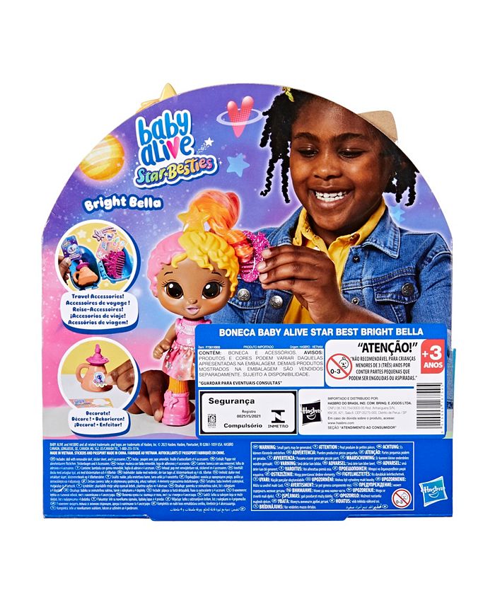 Baby Alive Star Besties Doll, Bright Bella - Macy's