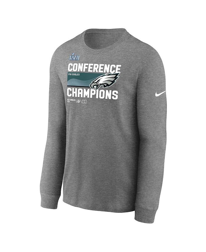 Nike Men's Charcoal Philadelphia Eagles 2022 NFC Champions Locker Room ...