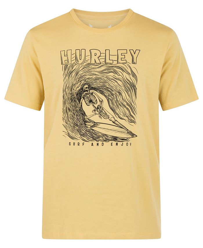 Hurley Men's Everyday Surfing Skelly Short Sleeve T-shirt - Macy's