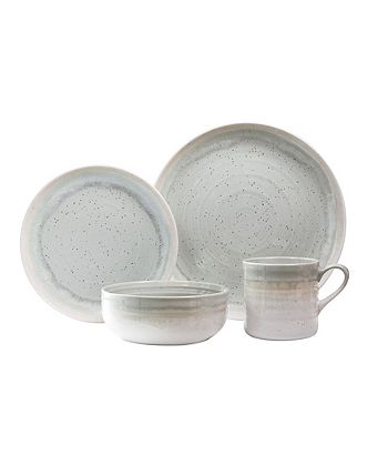 Baum Harlow Dinnerware 16 Piece Set, Service for 4 - Macy's