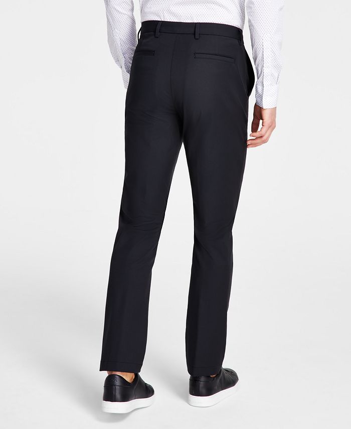Michael Kors Men's Classic Fit Cotton Stretch Performance Pants - Macy's