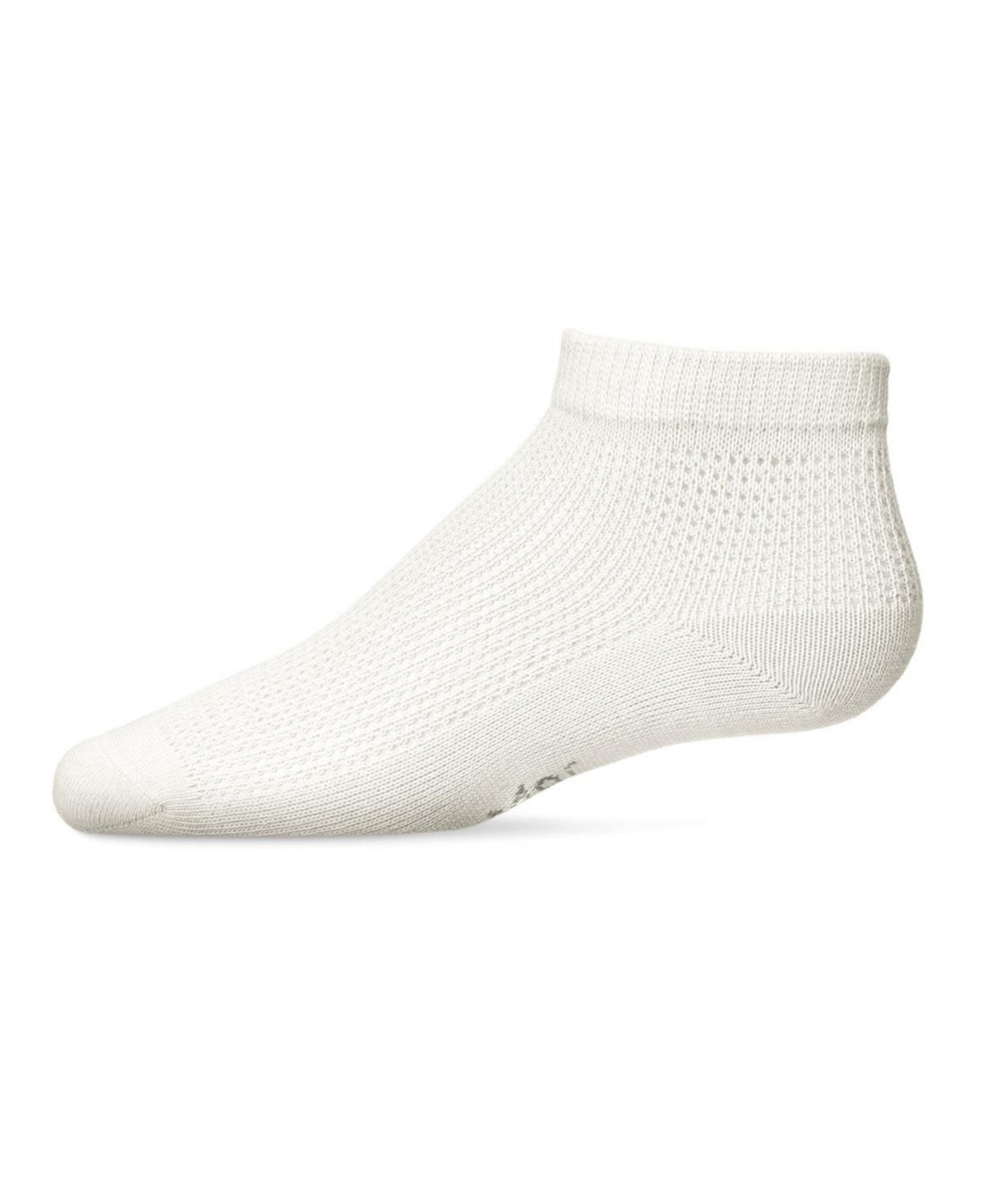 Click here for Girls Mesh Cotton Blend Anklet Sock - Winter white prices