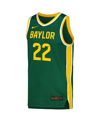 Nike Men's and Women's Green Baylor Bears Replica Basketball Jersey ...