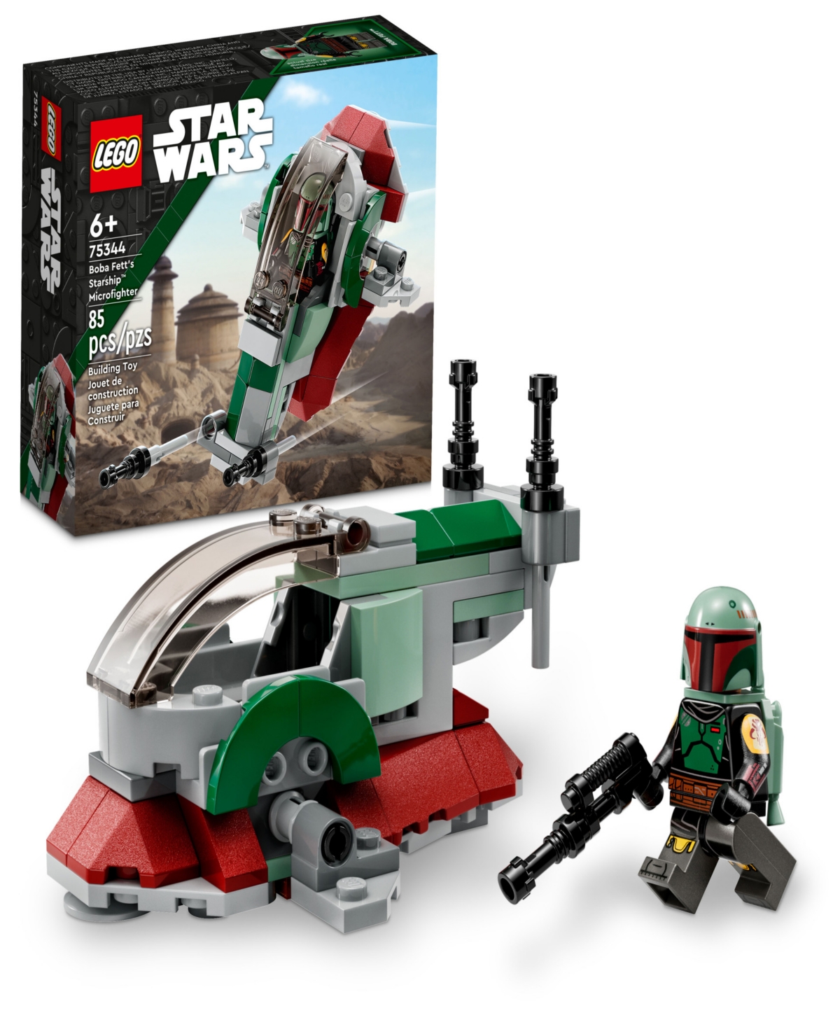 Upc 673419376884 Lego Star Wars Boba Fetts Starship Microfighter