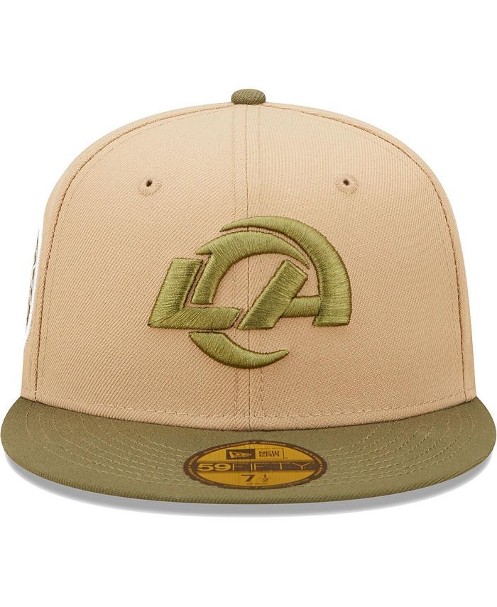 New Era Men's Tan, Olive Los Angeles Rams SoFi Stadium Saguaro 59FIFTY ...