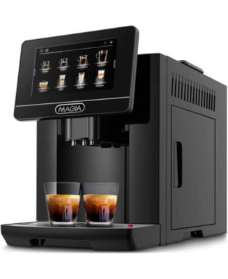 Magia Super Automatic Coffee Espresso Machine With Grinder - Black - Macy's