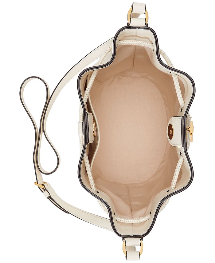 Lauren Ralph Lauren Andie Small Leather Drawstring Bag - Macy's