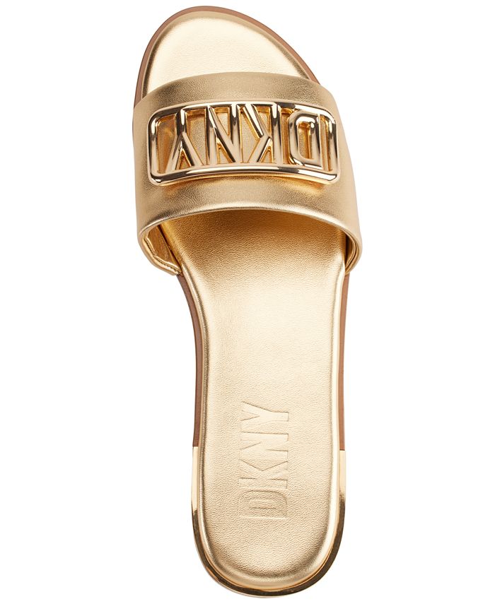 DKNY Women's Waldina Slip-On Slide Sandals - Macy's