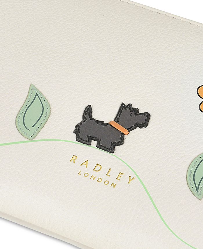 Radley London Best Buds Large Zip Around Leather Wallet - Macy's