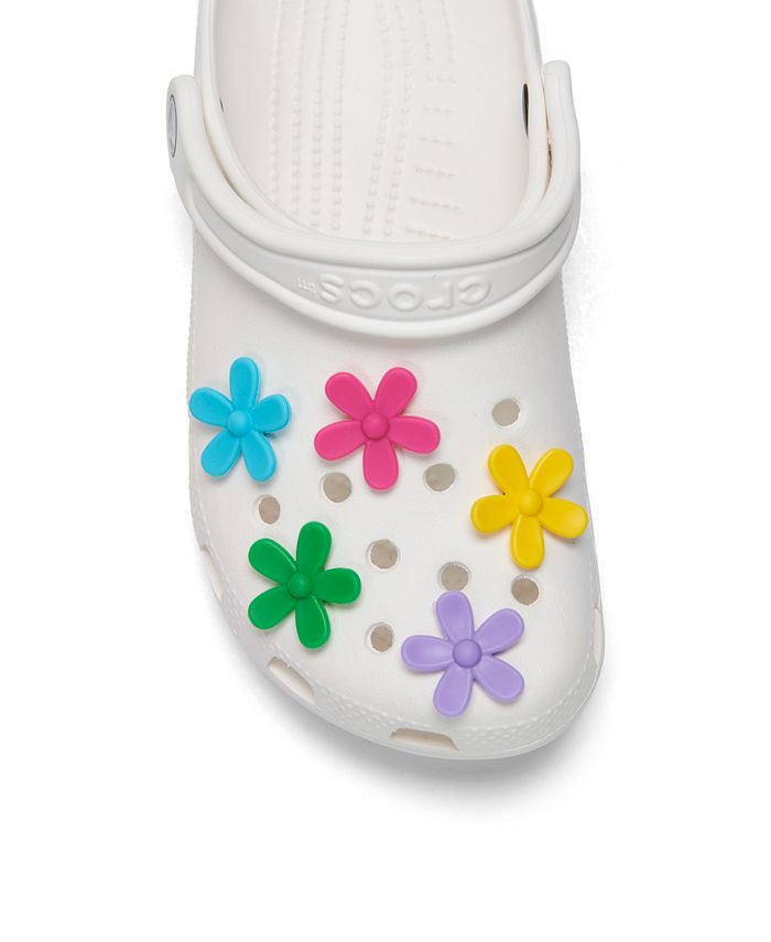 Crocs Jibbitz Flower Power Charms from Finish Line, Pack of 5 - Macy's