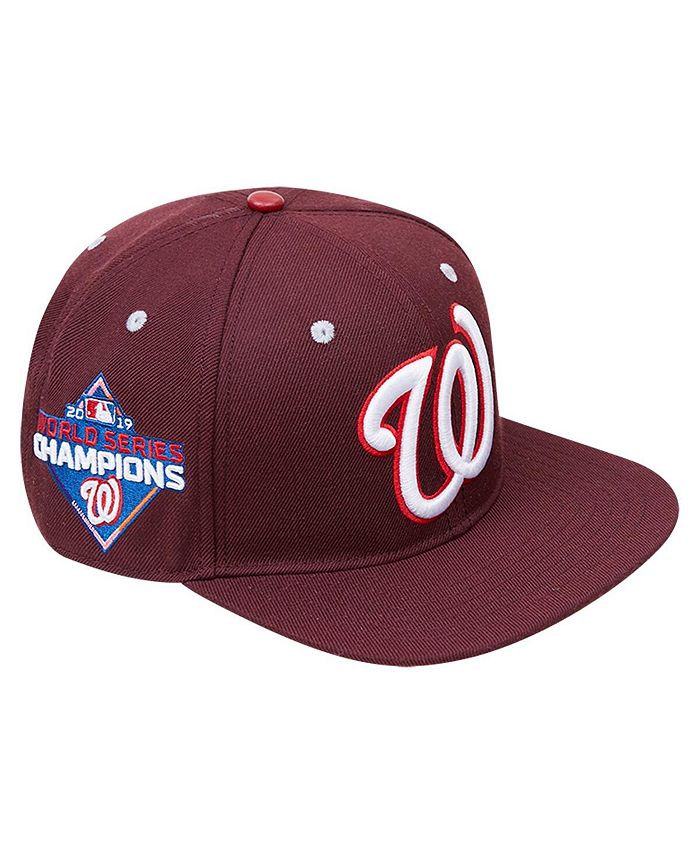 Pro Standard Men's Burgundy Washington Nationals 2019 World Series Wine ...