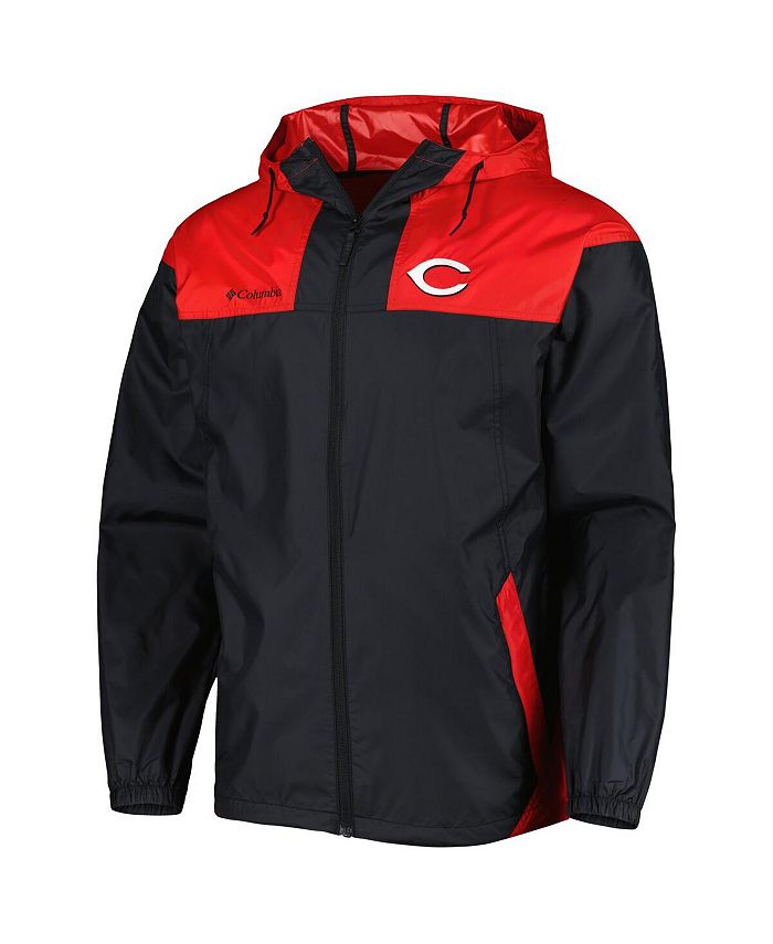 Columbia Men's Black, Red Cincinnati Reds Omni-Shade Flash Forward ...