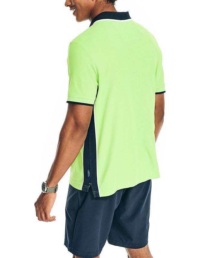 Nautica Men's Navtech Performance Classic-Fit Tipped Polo - Macy's