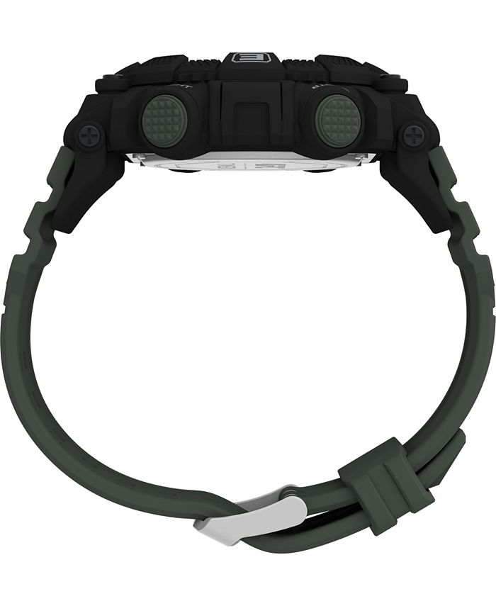 Timex UFC Men's Quartz Redemption Resin Green Watch, 50mm - Macy's