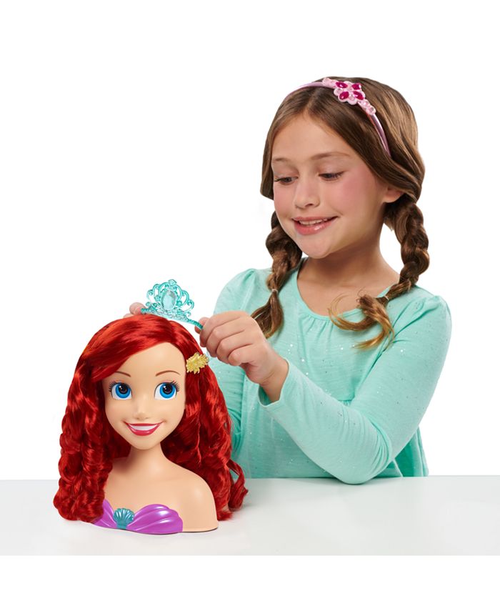 Disney Princess The Little Mermaid Ariel Styling Head - Macy's