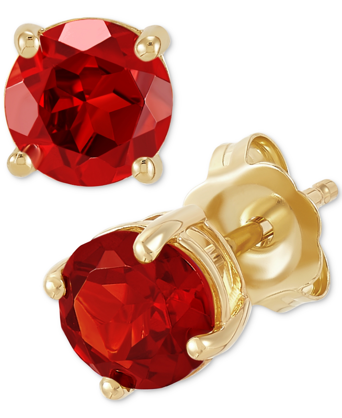 Click here for Birthstone Stud Earrings in 14k Gold or 14k White... prices