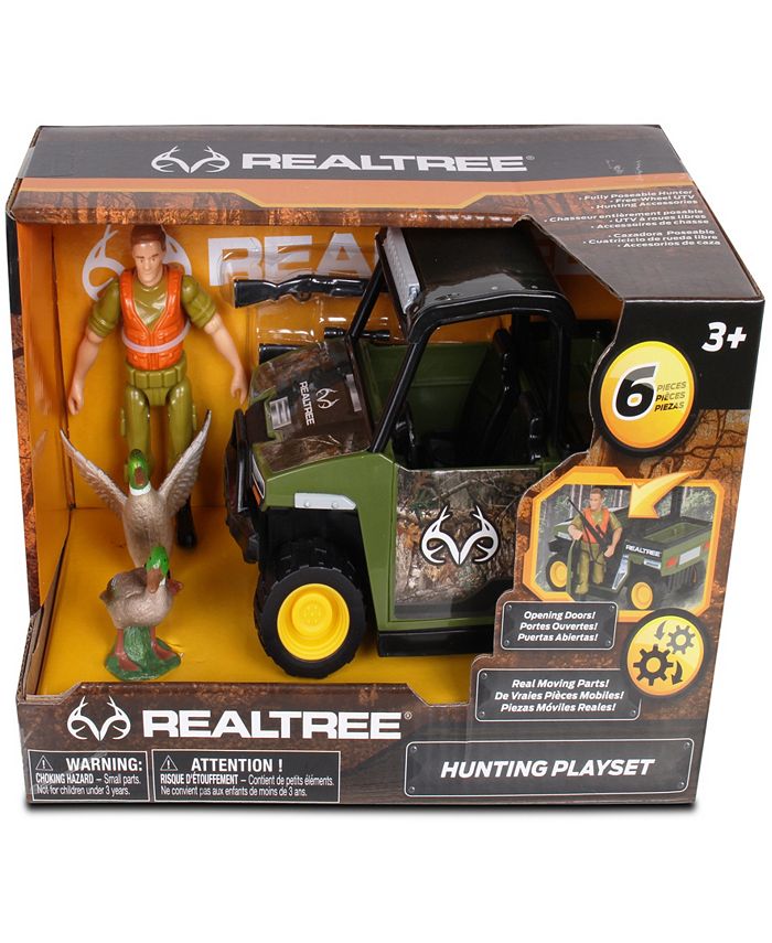 Realtree Nkok Utv Duck Hunting Playset 6 Piece Free-Wheel Playset, Realtree Edge Camouflage ...