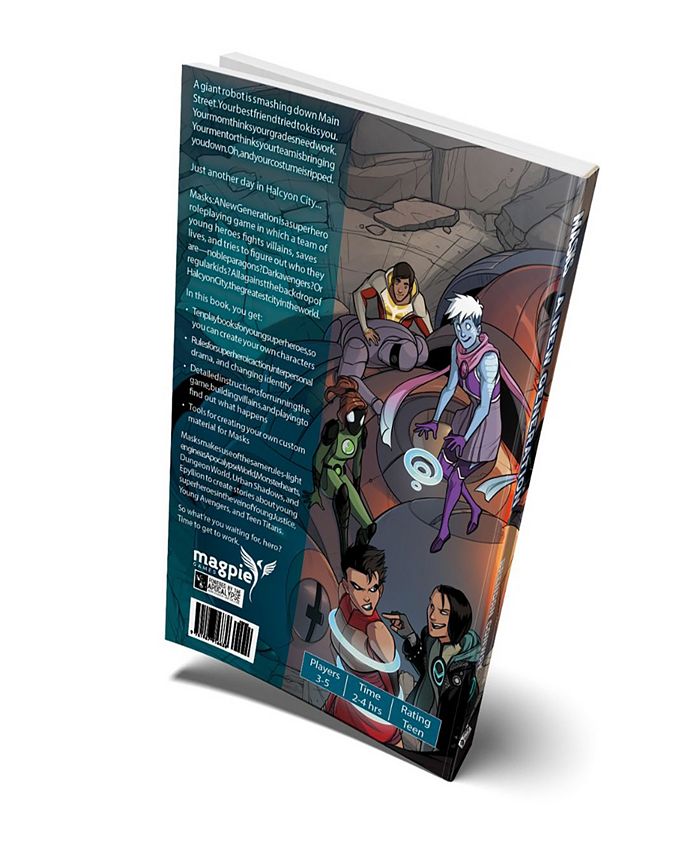 Magpie Games Masks a New Generation Core Book, Superhero Tabletop ...