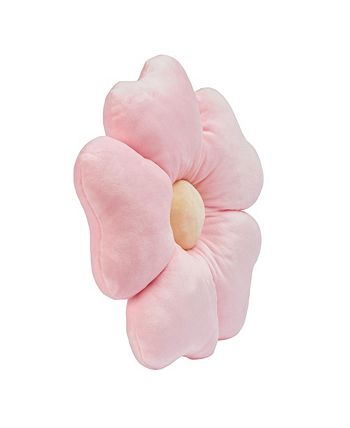 Bedtime Originals Lavender Floral Pink Decorative Pillow Plush Stuffed ...