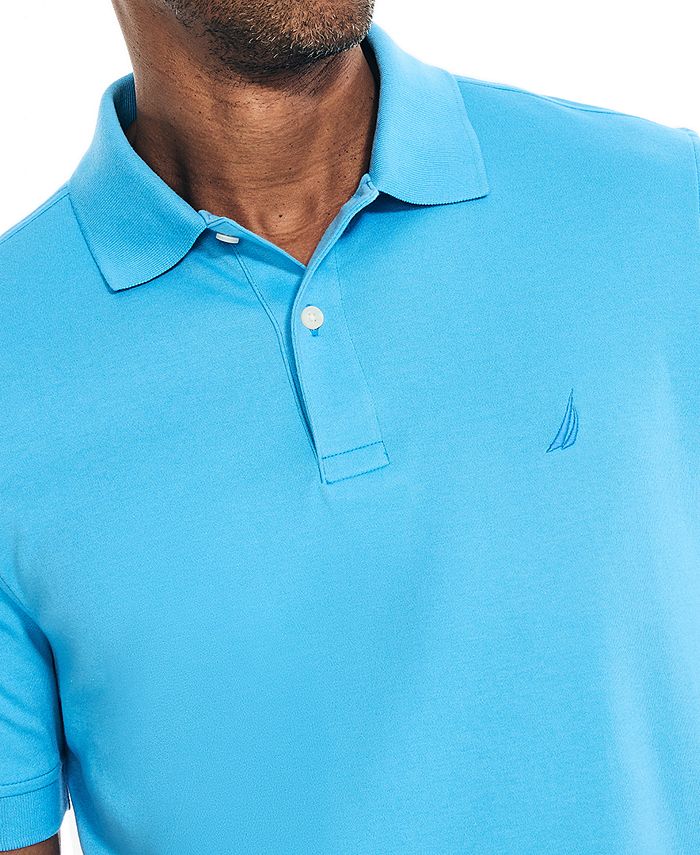 Nautica Men's Classic-Fit Soft Stretch Interlock Polo - Macy's