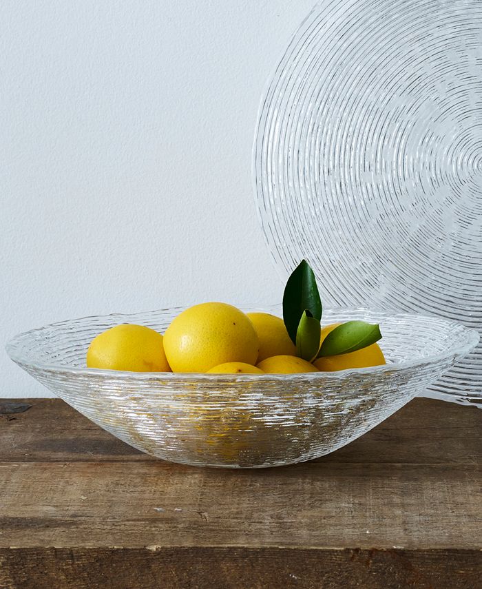 Noritake Hammock Round Glass Bowl - Macy's