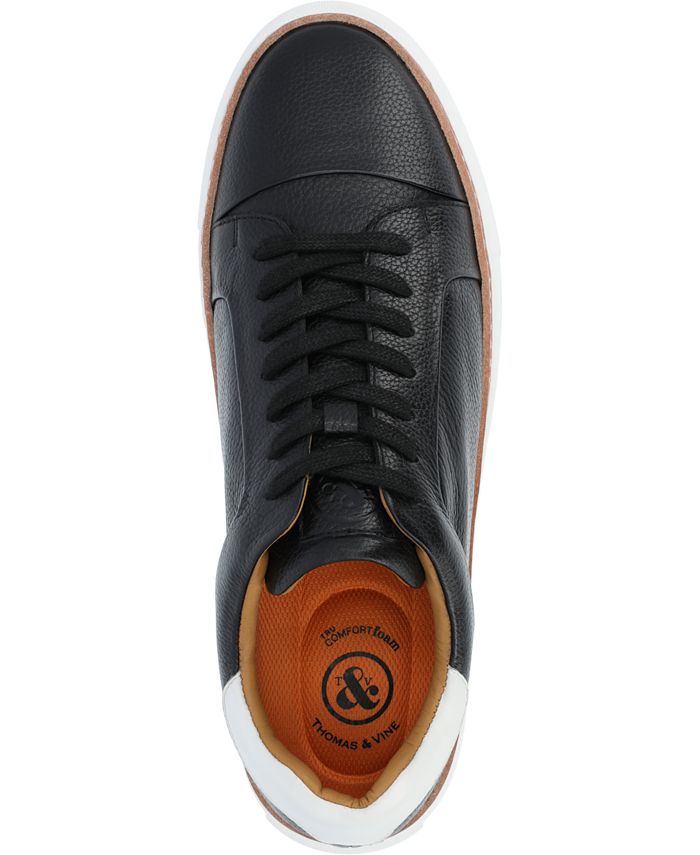 Thomas & Vine Men's Nathan Casual Leather Sneakers - Macy's