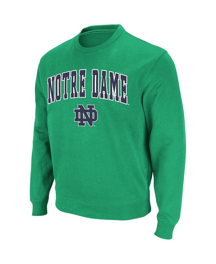Colosseum Men's Kelly Green Notre Dame Fighting Irish Arch and Logo ...