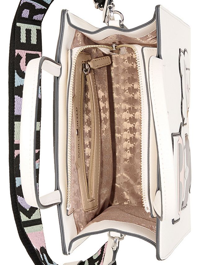 KARL LAGERFELD PARIS Small Maybelle Crossbody Satchel - Macy's