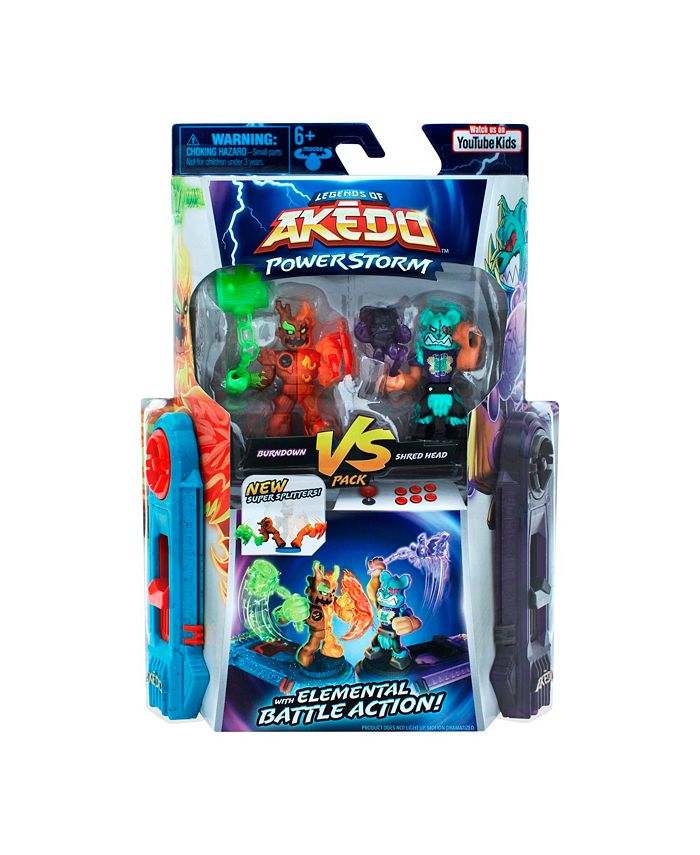 Akedo Burndown Versus Shred Head - Macy's