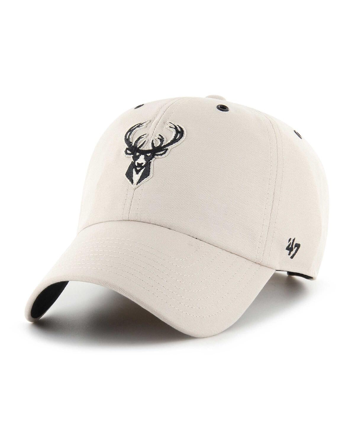 Click here for Mens 47 Brand Cream Milwaukee Bucks Lunar Clean Up... prices