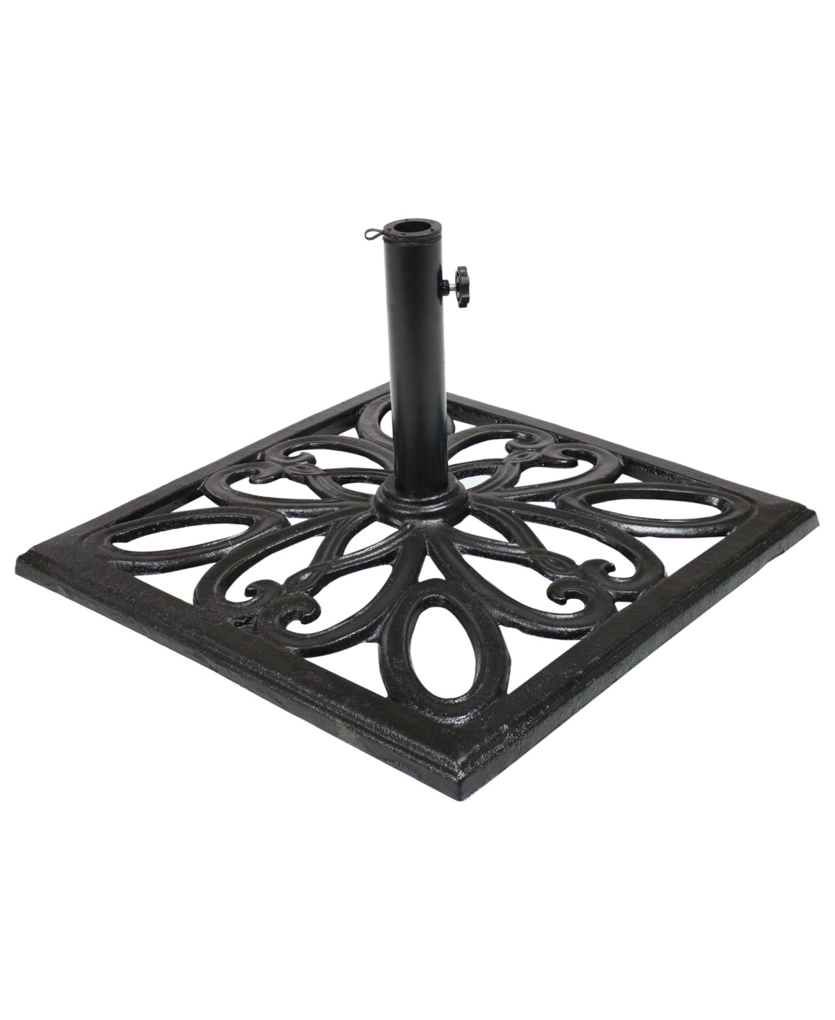 Click here for 22-Inch Square Cast Iron Umbrella Base with Imperi... prices