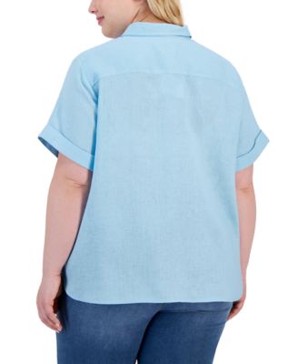 Womens Plus Size Camp Shirts - Macy's