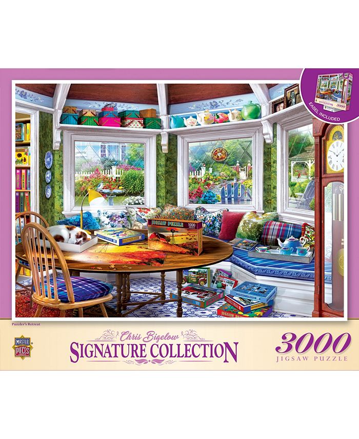 Masterpieces Signature Collection - Puzzler's Retreat 3000 Piece Puzzle ...