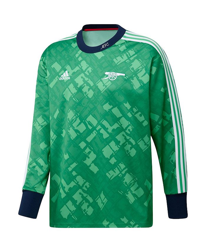 adidas Men's Green Arsenal 2023/24 Authentic Football Icon Goalkeeper ...
