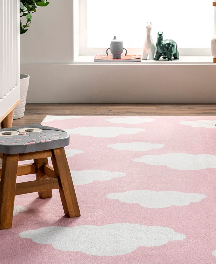 nuLoom Aurora Lilia Washable Kids Cloud 3' x 5' Area Rug - Macy's