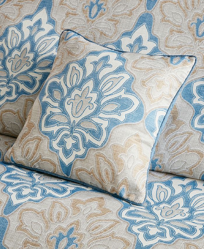 Madison Park Signature Caspian 8 Piece Medallion Comforter Set, Queen ...