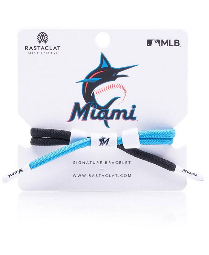 Rastaclat Men's Miami Marlins Signature Outfield Bracelet - Macy's