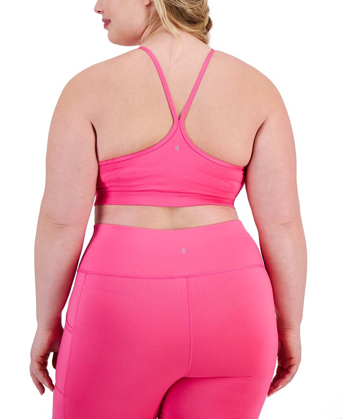 Id Ideology Plus Size Low Impact Sports Bra Created For Macys Macys