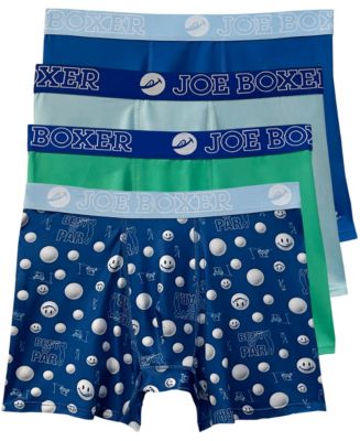 Joe Boxer Men's Golf Balls Boxer Briefs, Pack of 4 - Macy's