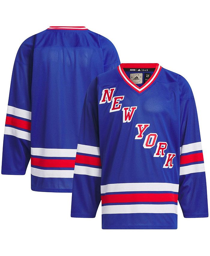 adidas Men's Blue New York Rangers Team Classic Jersey - Macy's