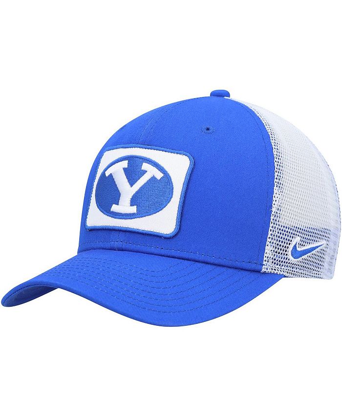 Nike Men's Royal BYU Cougars Classic99 Trucker Snapback Hat - Macy's