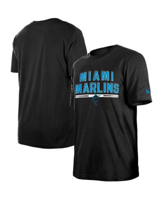 Men's New Era Black Miami Marlins Batting Practice T-shirt - Macy's