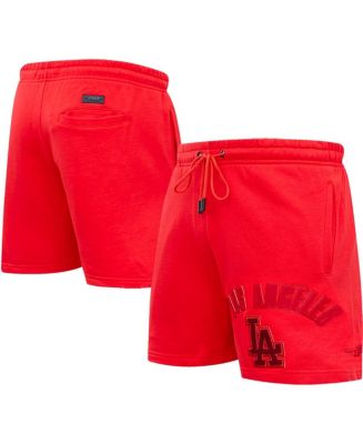 Men's Pro Standard Los Angeles Dodgers Triple Red Classic Shorts - Macy's