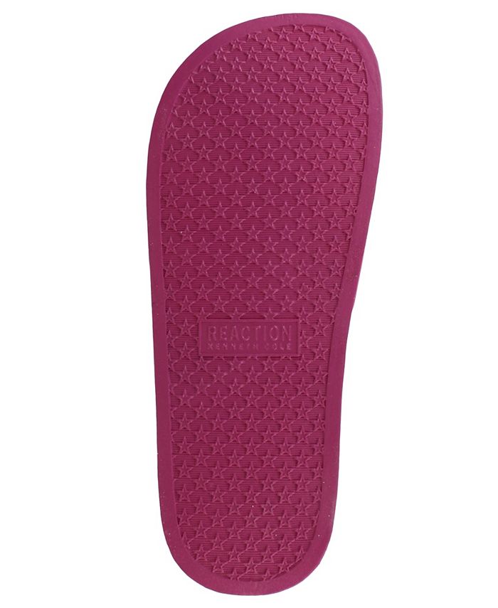 Kenneth Cole Reaction Women's Setia Logo Slip-on Slides - Macy's