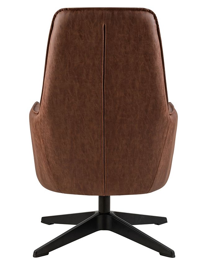 Furniture of America Jamison 41" Swivel Accent Chair - Macy's